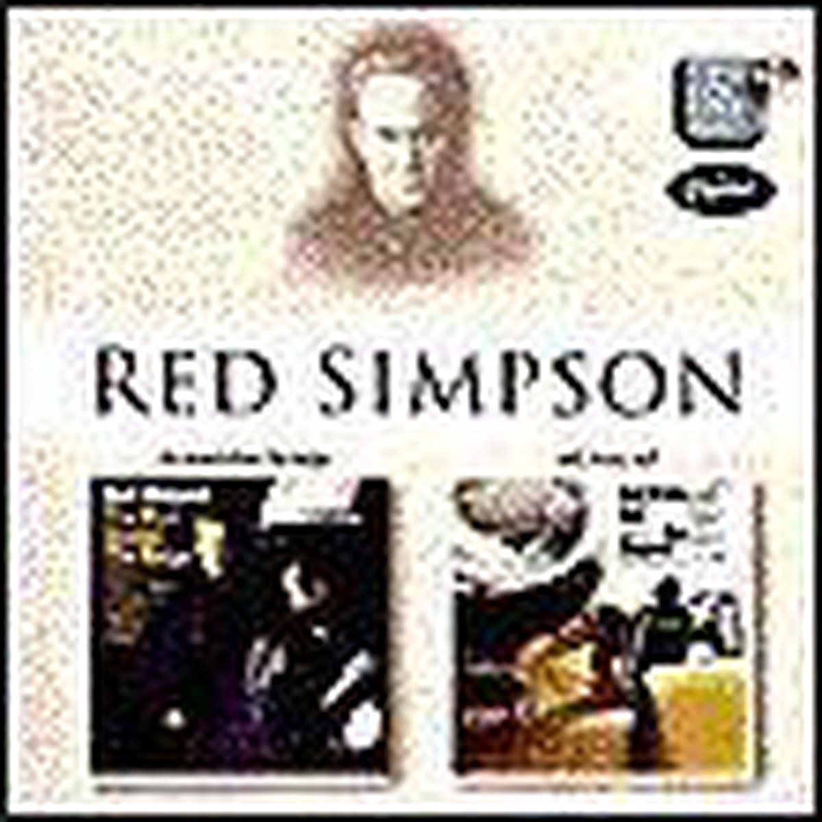 Red Simpson - The Man Behind The Badge / Roll, Truck, Roll (CD), Red ...