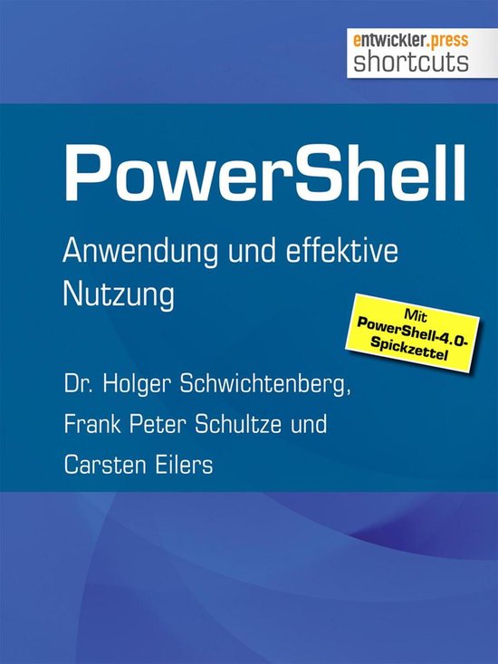 shortcuts 125 - PowerShell (ebook), Dr. Holger Schwichtenberg | 9783868025286 | Boeken | bol