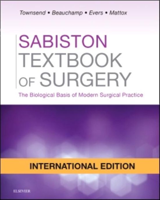 Sabiston Textbook of Surgery International Edition | 9780323401623 ...