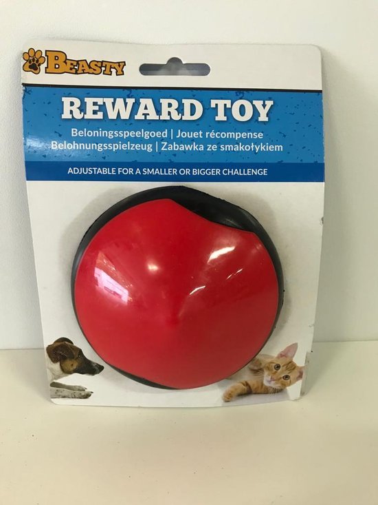 Beasty Reward Toy - Voor katten - Rood | bol