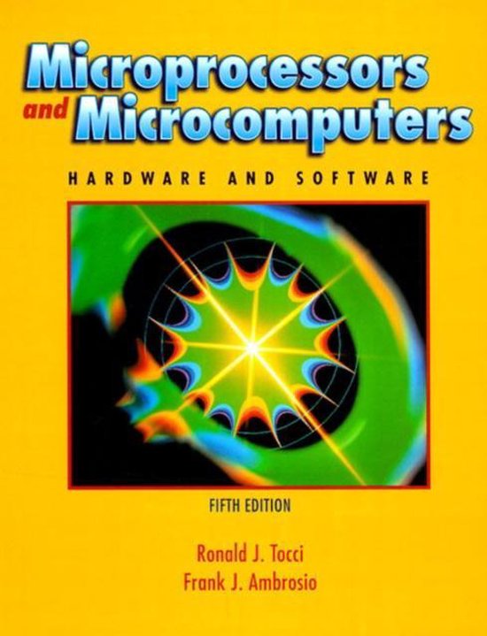 Microprocessors and Microcomputers, Ronald J. Tocci | 9780130104946 ...