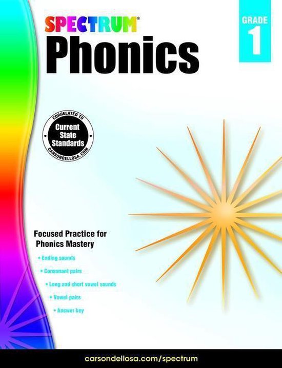 Spectrum Phonics, Grade 1 (ebook), Spectrum | 9781483815091 | Boeken ...