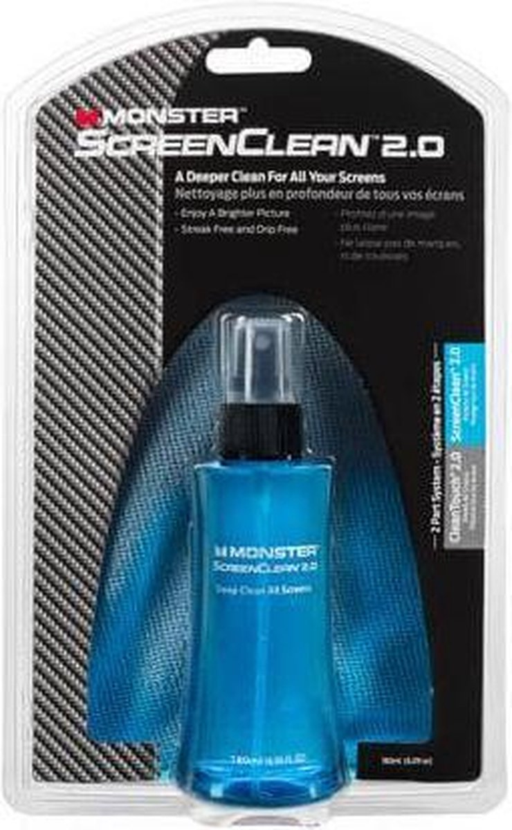 Monster ScreenClean 2.0 60 ml met schoonmaakdoekje | bol