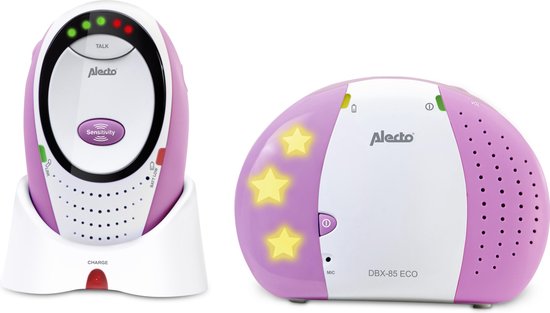 Alecto DBX-85 Dect Babyfoon - Roze | bol