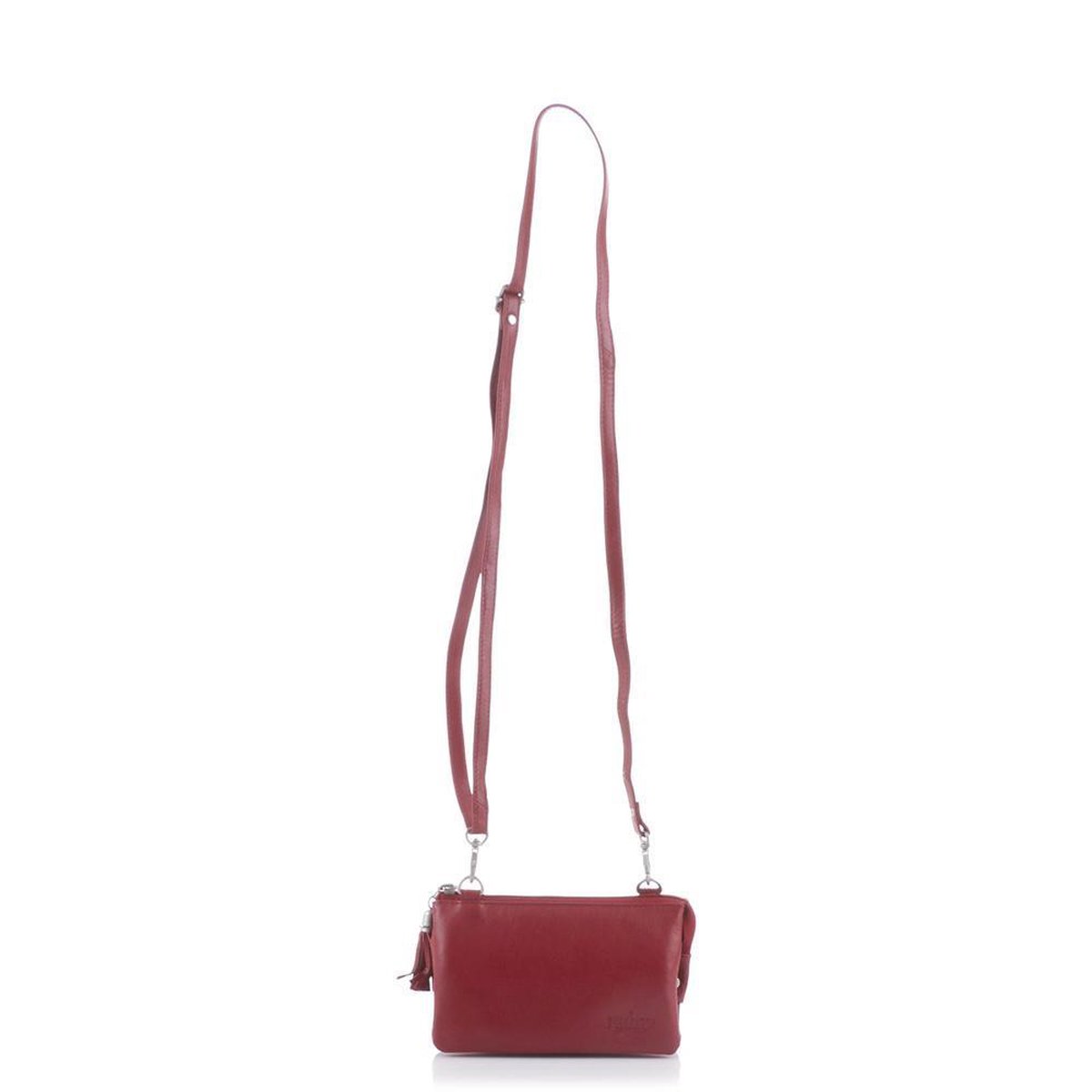 Bear Design Umi Leren Schoudertas / Crossbodytas - Rood | bol.com