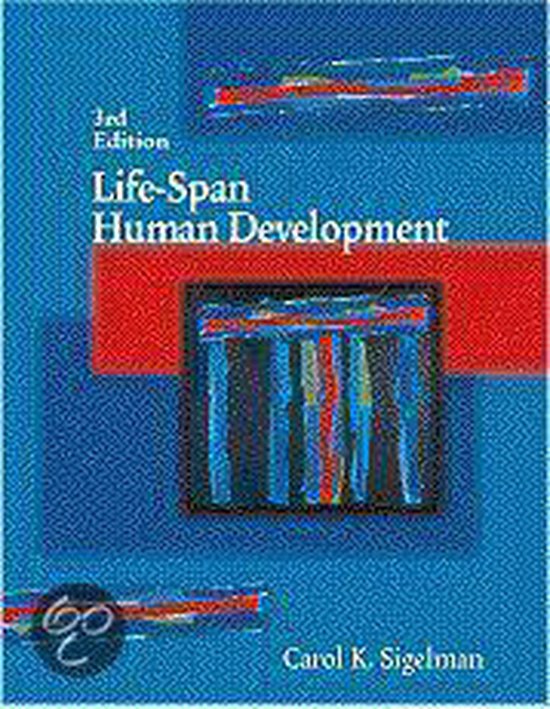 Life-Span Human Development Sigelman, Carol K., Elizabeth Rider | 9780534354428 | Boeken | bol.com