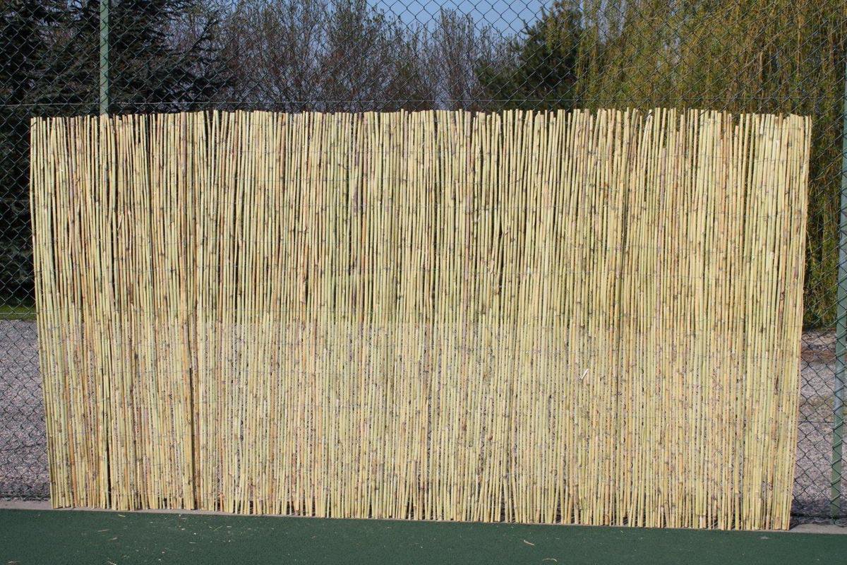 Gespleten Bamboemat op rol - Tuinscherm - Balkonscherm - 180 cm | bol.com