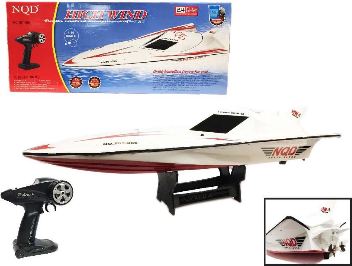 RC Race Boot |High Wind radiografisch speedboot 1:16 boot | bol.com