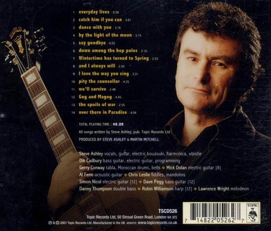 Everyday Lives, Steve Ashley | CD (album) | Muziek | bol