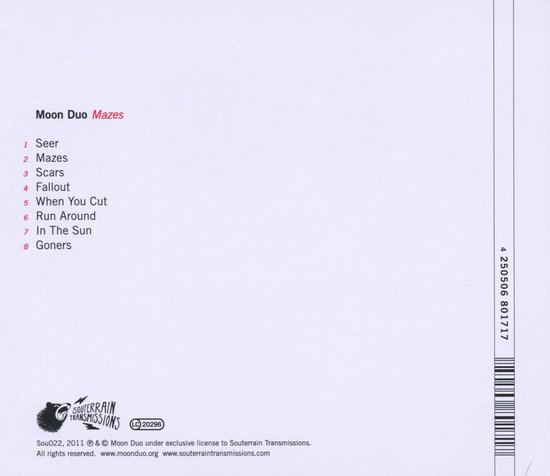 Moon Duo - Mazes (CD), Moon Duo | Muziek | bol