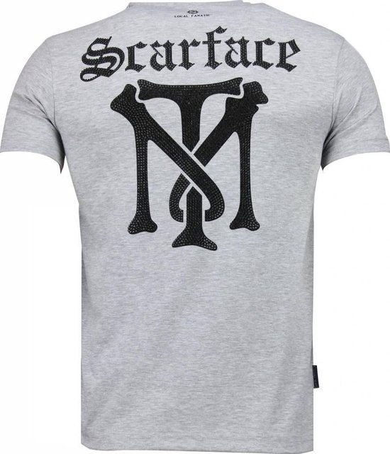 Scarface TM - T-shirt - Grijs | bol.com