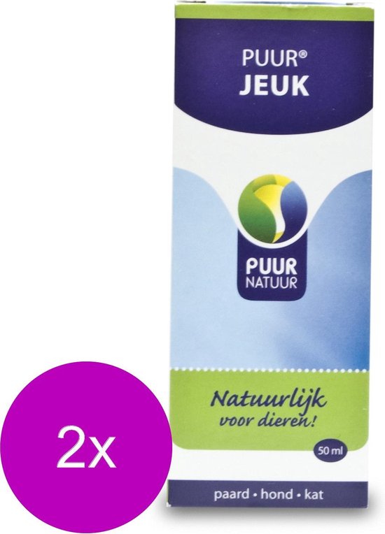 Puur Natuur Derma - Jeuk - Huidverzorging - 2 x 50 ml | bol