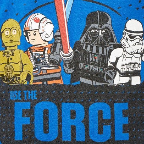 LEGO® Longsleeve Star Wars M-70407 BLAUW Maat 104 | bol