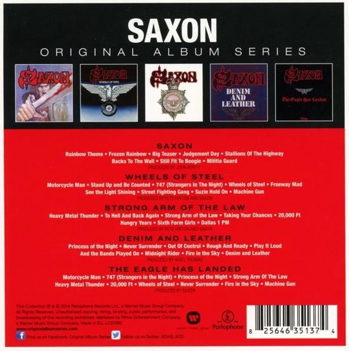 Original Album Series, Saxon | CD (album) | Muziek | bol.com