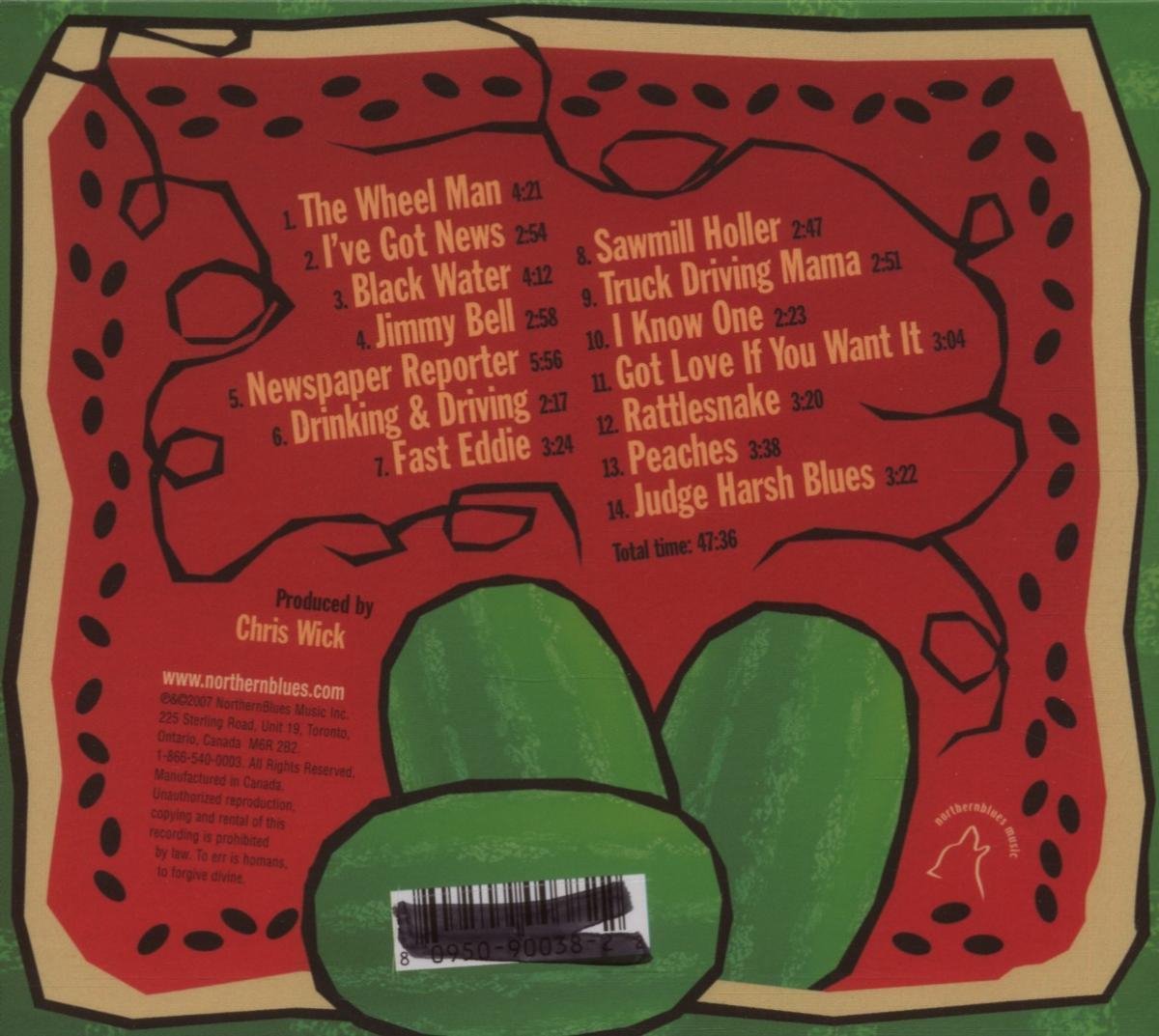 Wheel Man, Watermelon Slim | CD (album) | Muziek | bol.com