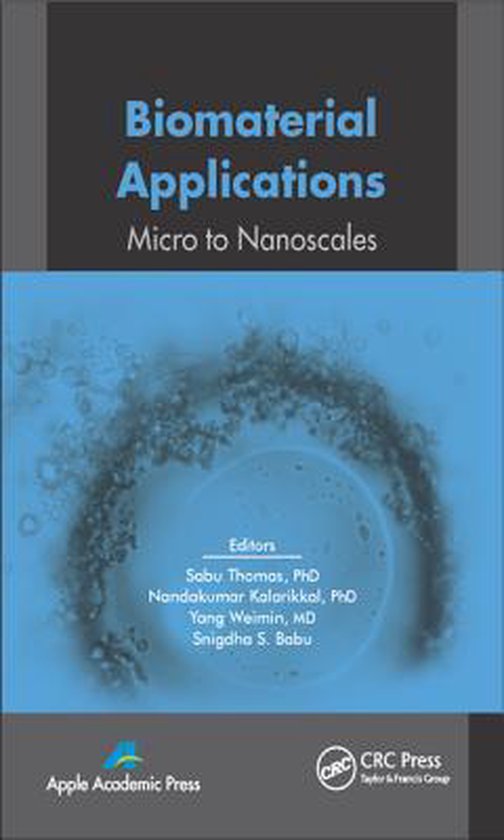 Biomaterial Applications | 9781771880275 | Sabu Thomas | Boeken | bol