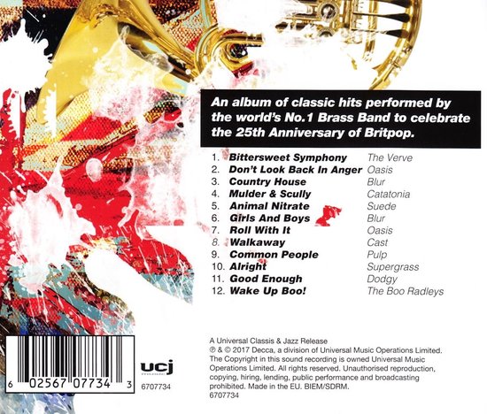 Cory Band Britpop Brass | bol