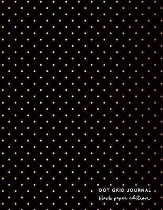 Black Paper Journals- Dot Grid Journal Black Paper Edition, Nifty ...