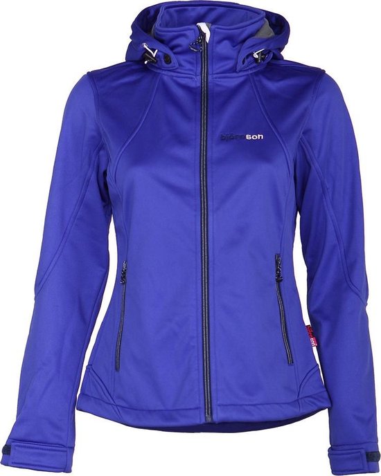 Bjornson Mabel - Softshell jas - Dames - Maat 42 - Paars | bol.com