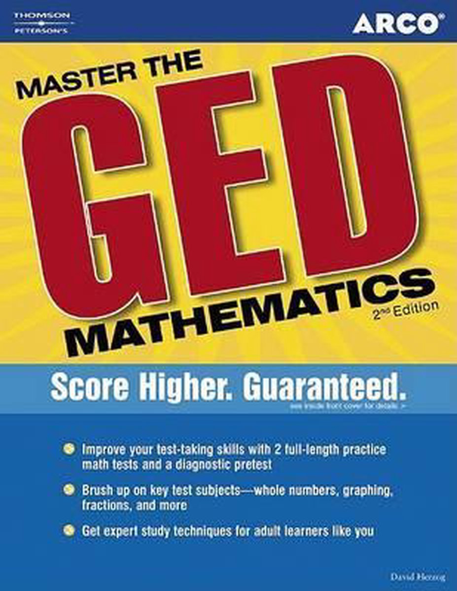 Master the Ged Mathematics | 9780768909999 | S. Peterson | Boeken | bol.com