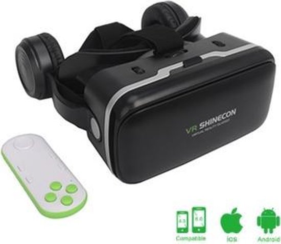 Shinecon® 6.0 Pro - 3D Virtual Reality Bril IMAX 3D - Ingebouwde VR ...