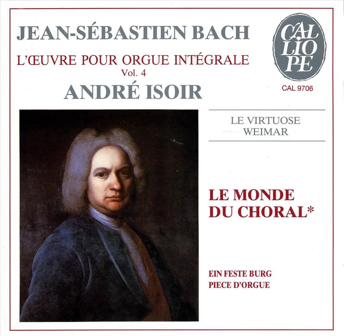 Bach: Le Monde du Choral*, Andre Isoir | CD (album) | Muziek | bol