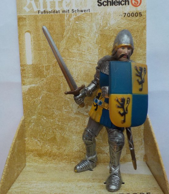 Schleich ridder met zwaard 70005 | bol