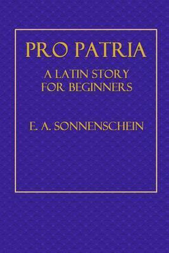 Pro Patria, E a Sonnenshein | 9781501007958 | Boeken | bol.com