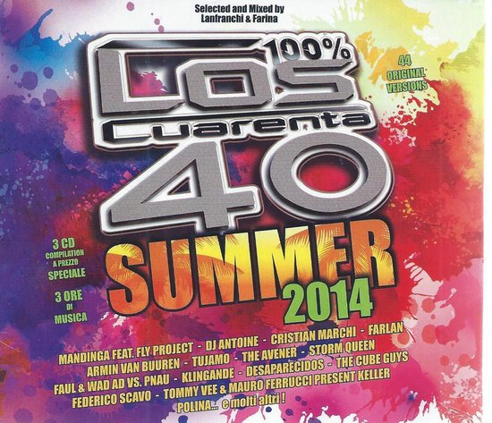 Los Cuarenta Summer 2014, Various | CD (album) | Muziek | bol