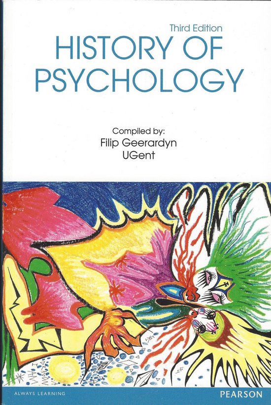 History of Psychology, Filip Geerardyn | 9781783654628 | Boeken | bol