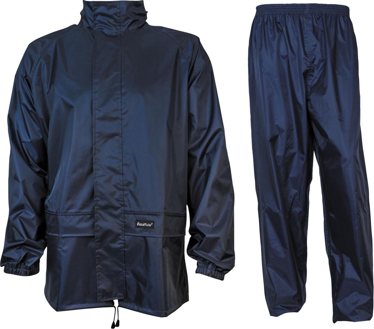 Fastrider Regenpak Senior Regenpak - Maat L - Mannen - blauw | bol.com