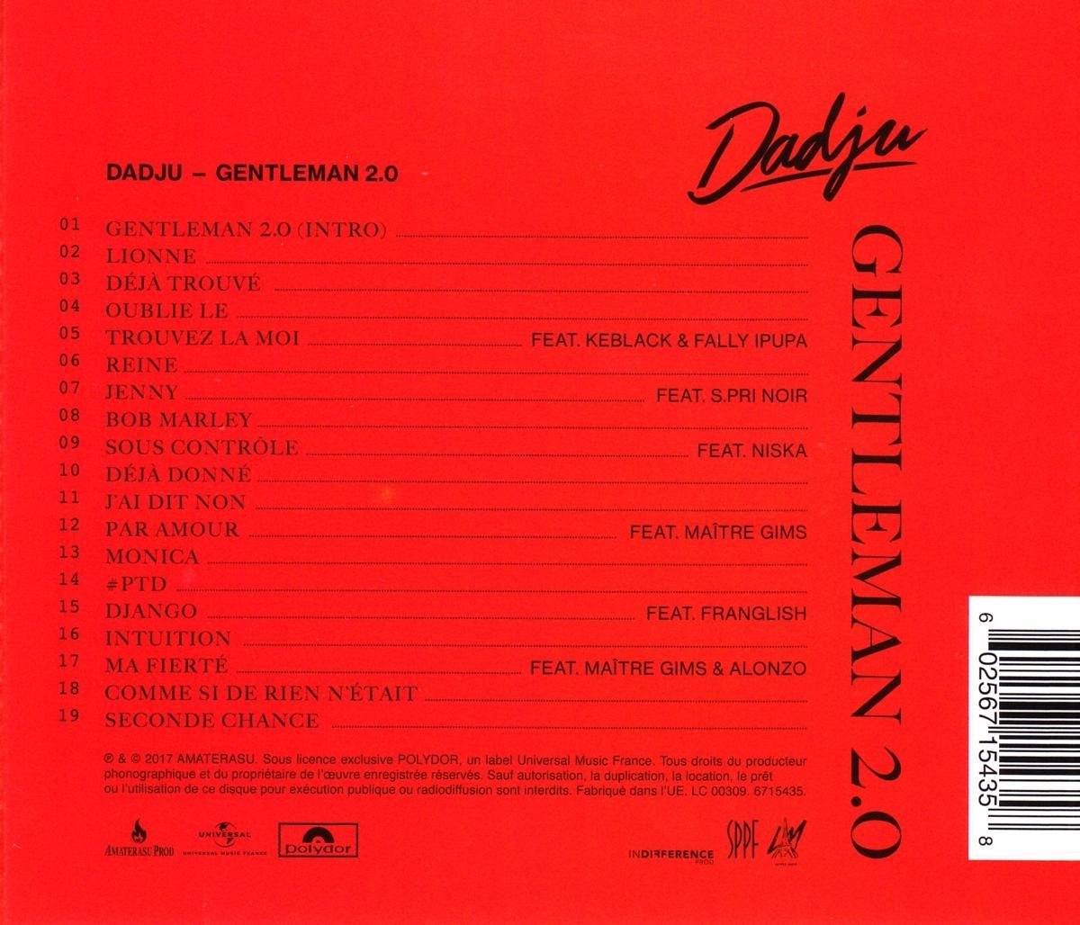 Dadju - Gentleman 2.0, Dadju | CD (album) | Muziek | bol