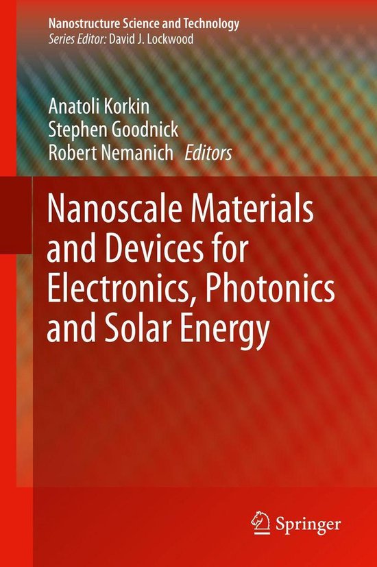 Nanostructure Science and Technology - Nanoscale Materials and Devices for... | bol.com