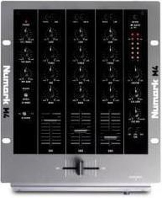 Numark M4 Total Black 3-kanaals scratch mixer | bol.com