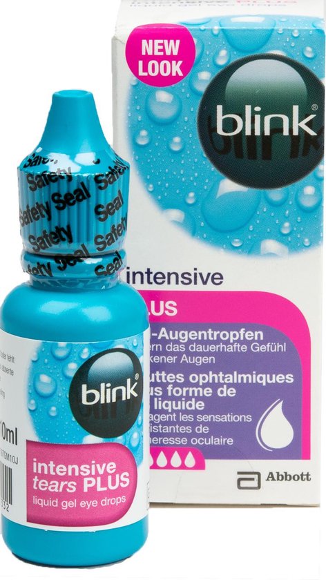 Blink intensive tears PLUS - 3 stuks - oogdruppels | bol