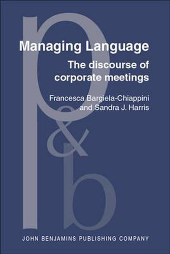 Managing Language | 9781556198069 | Francesca Bargiela | Boeken | bol