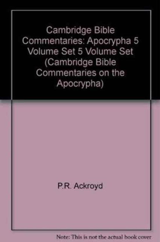 Cambridge Bible Commentaries | bol.com