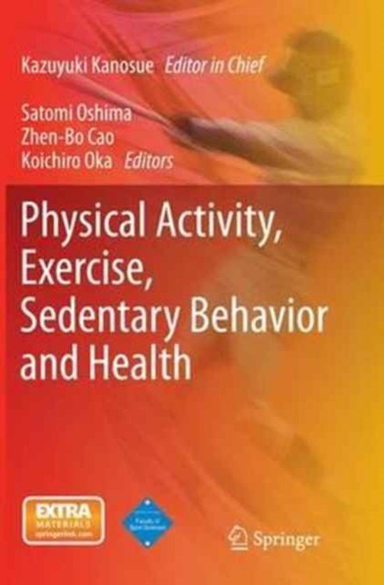 Physical Activity, Exercise, Sedentary Behavior and Health | 9784431562238 | Boeken | bol.com