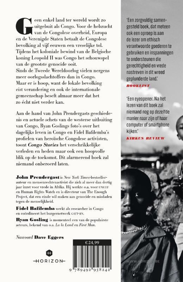 Congo Stories, Prendergast, John & Bafilemba, Fidel. | 9789492958242 ...
