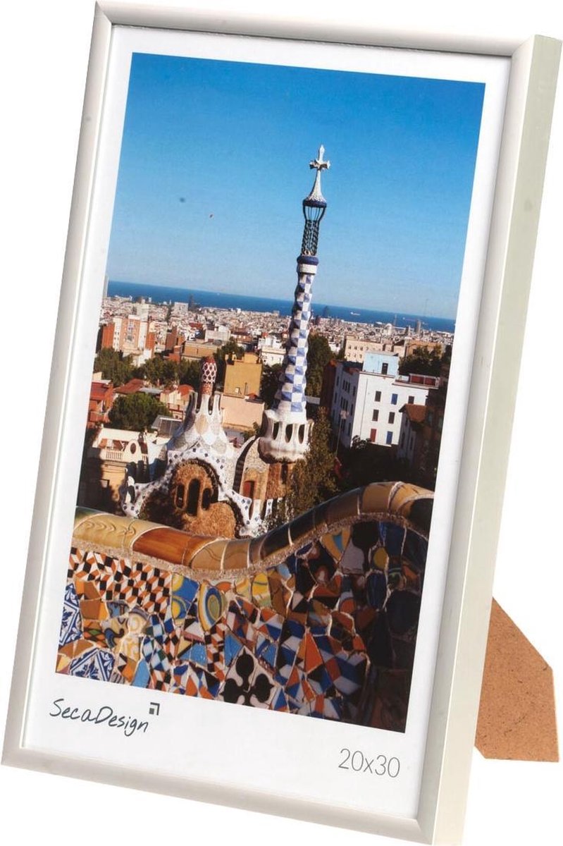 bol.com | SecaDesign Lumi - Fotokader - Fotomaat 13x13 cm - zilver