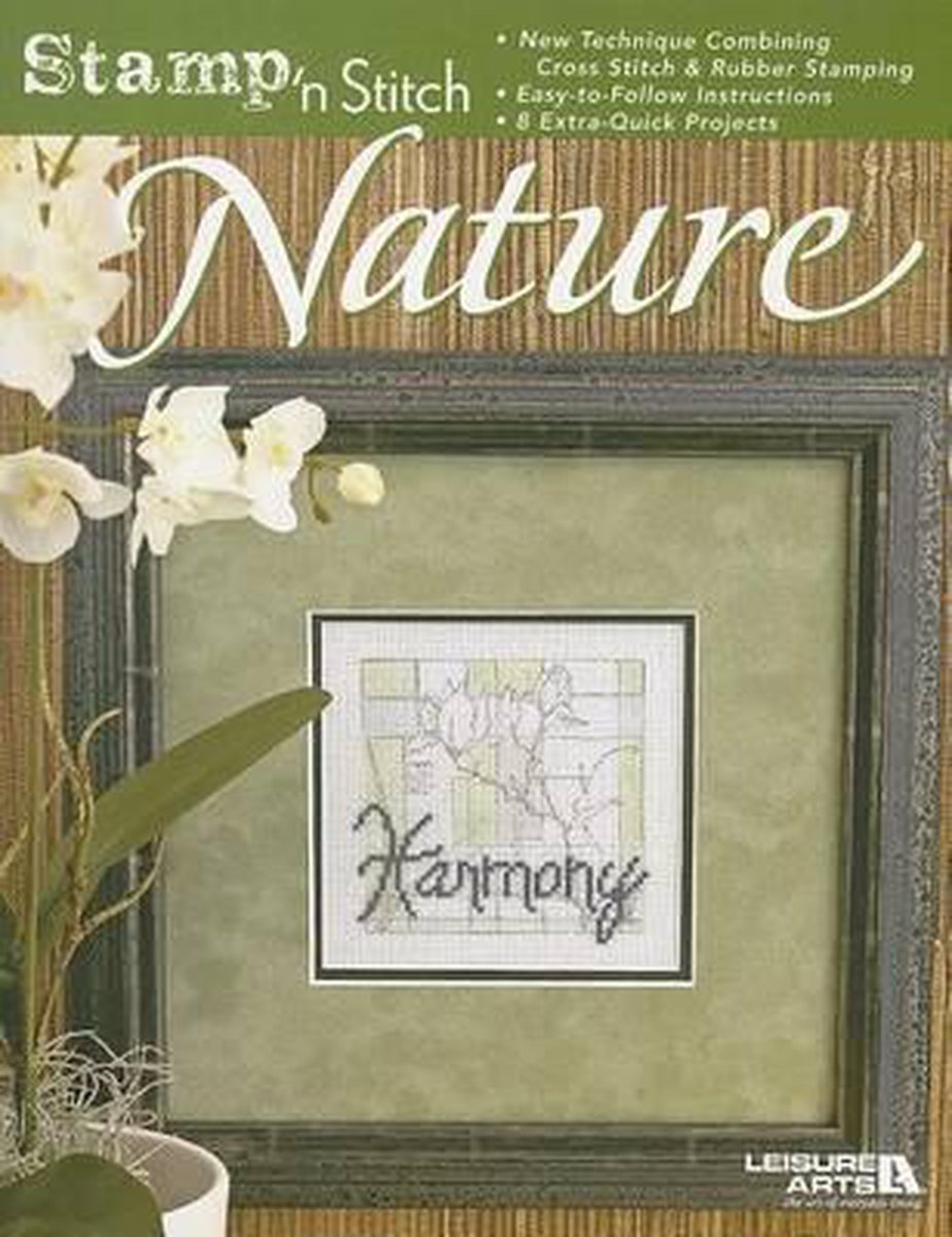 Stamp 'n Stitch Nature | 9781574868913 | Boeken | bol