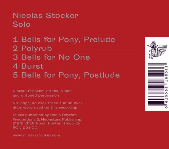 Solo, Nicolas Stocker | Muziek | bol