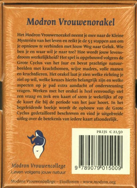 Modron Vrouwenorakel - Wijze vrouwen orakel met boekje | bol