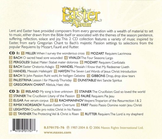 Various Artists - The Easter Album - Timeless Selecti (2 CD), various artists | Muziek | bol