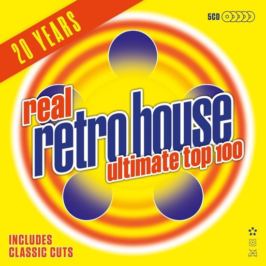 Real Retro House Ultimate Top 100, Various | CD (album) | Muziek | bol