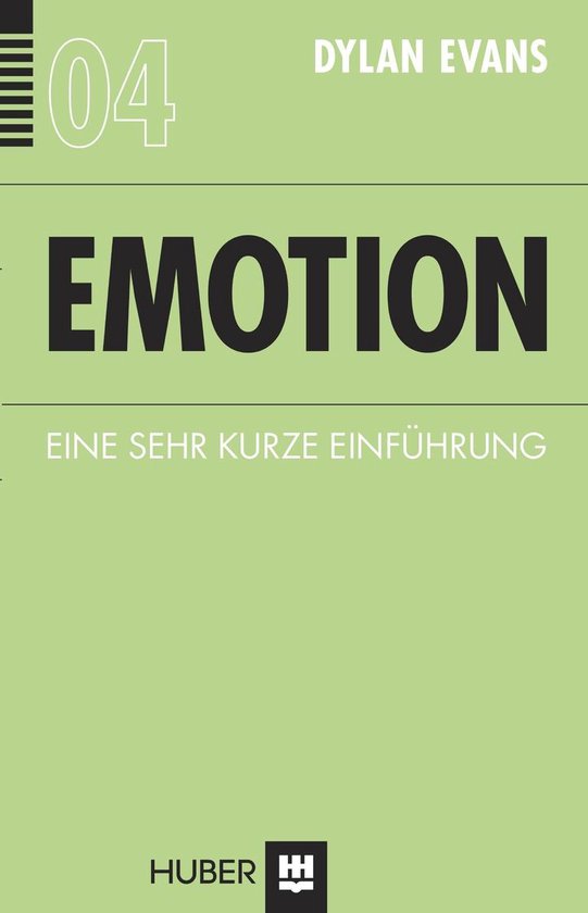 Emotion (ebook), Evans, Dylan | 9783456752952 | Boeken | bol.com