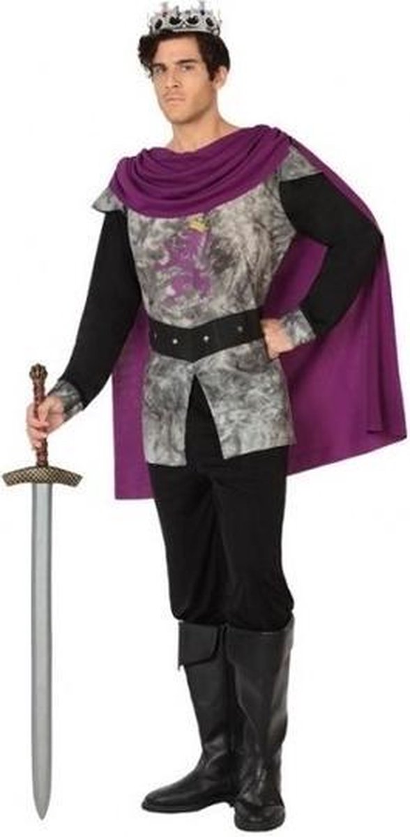 Middeleeuwse ridder/koning verkleed kostuum voor heren M/L | bol.com