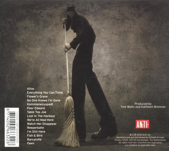 Tom Waits - Alice (CD), Tom Waits | Muziek | bol.com