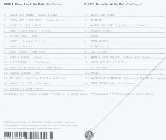 At The Mall -Remixes-, Baron Zen | CD (album) | Muziek | bol