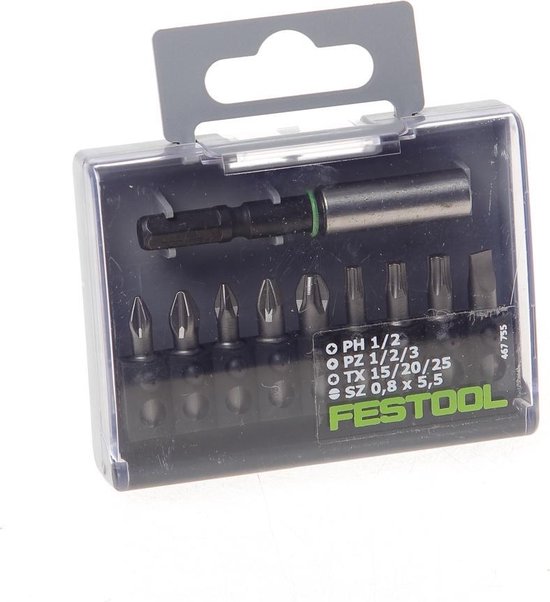 Festool Bit box mix + bh 60mm-ce | bol.com